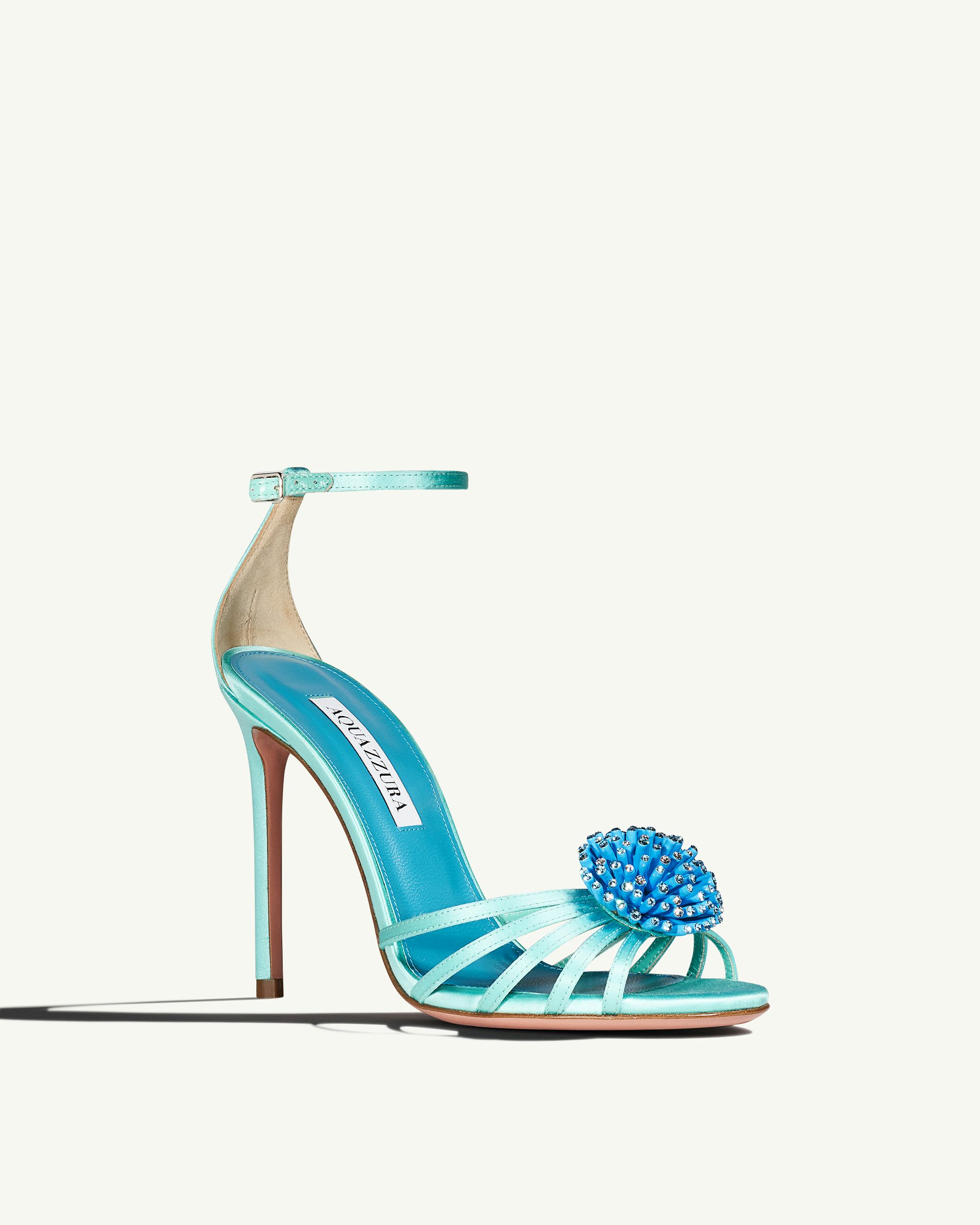 Anemone Sandal 105 BLUE Aquazzura@ Official