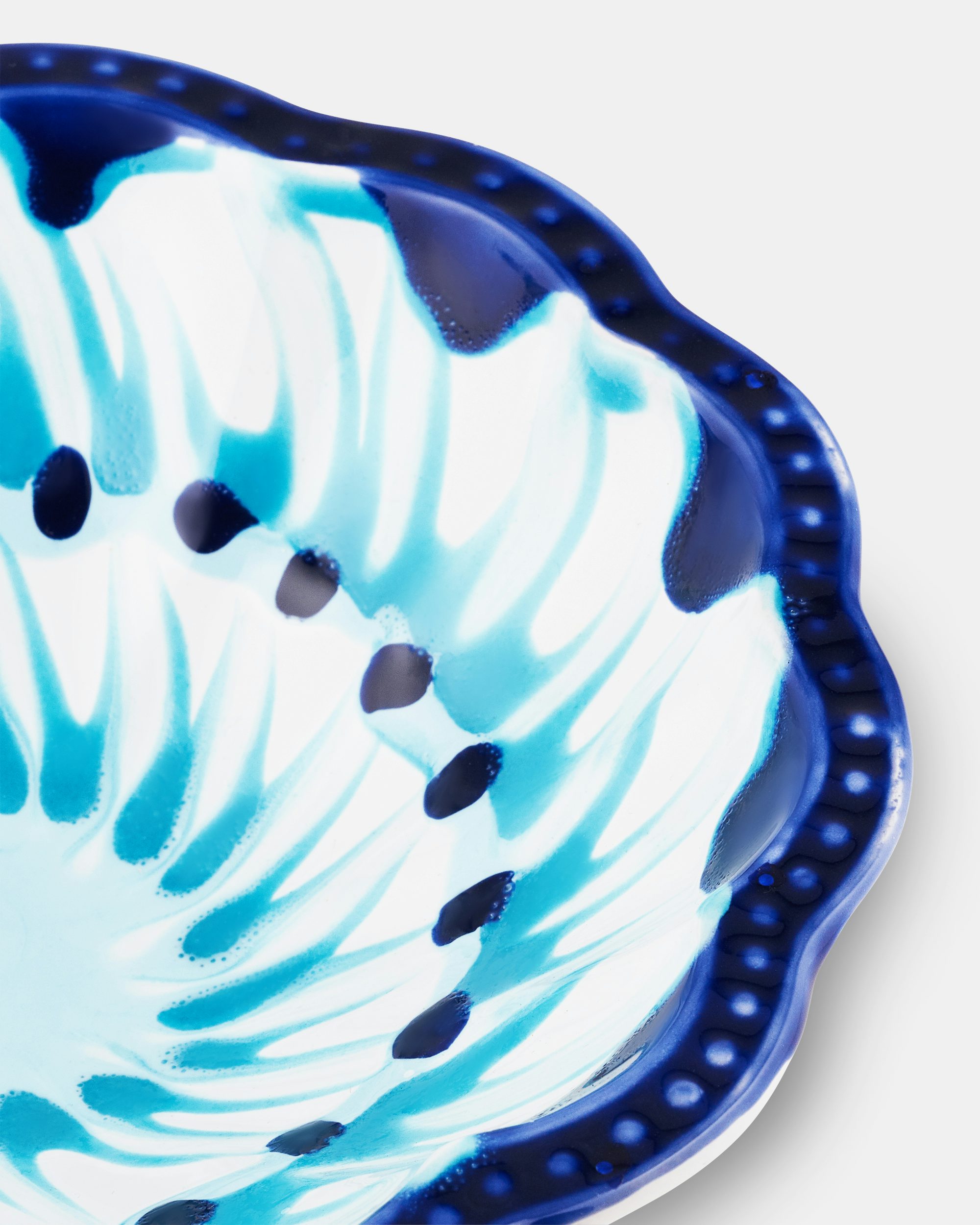 Alegria Soup Plate BLUE Aquazzura@ Official