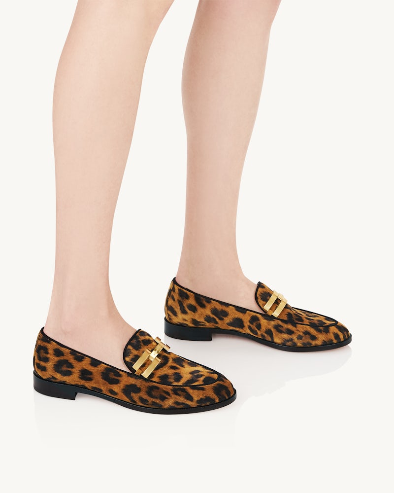 Brandi Mocassin LEOPARD Aquazzura@ Official