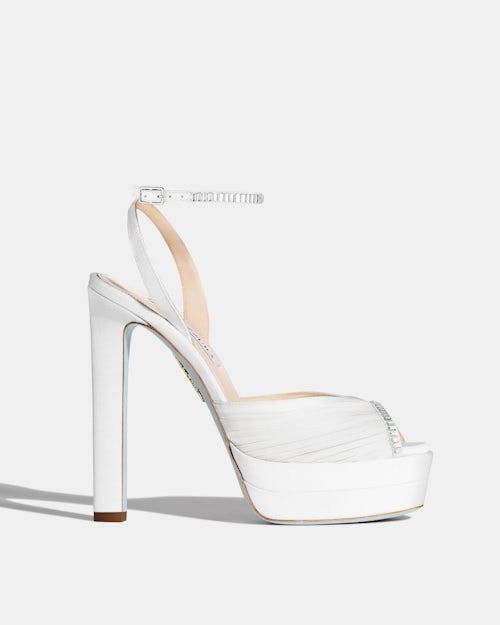 bride shoes platform