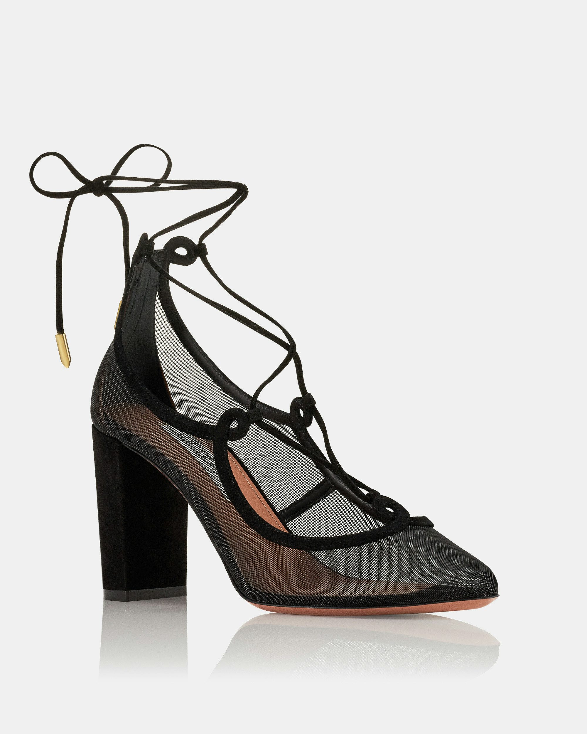 Che Bella Pump 85 BLACK Aquazzura@ Official