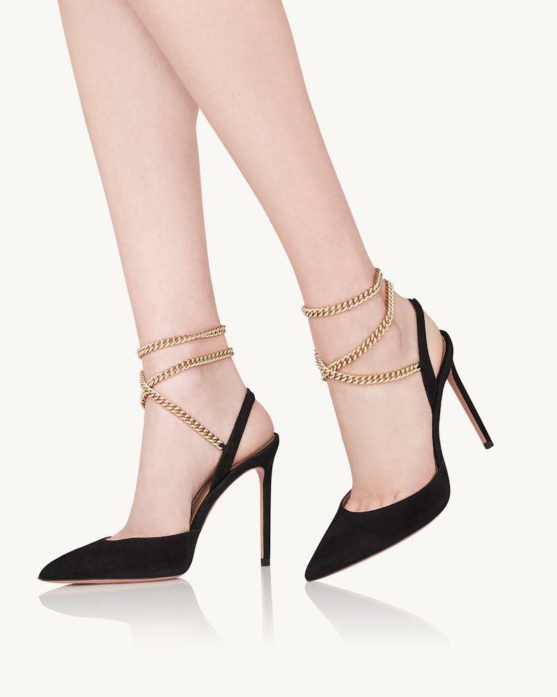 Flash Pump 105 BLACK Aquazzura@ Official