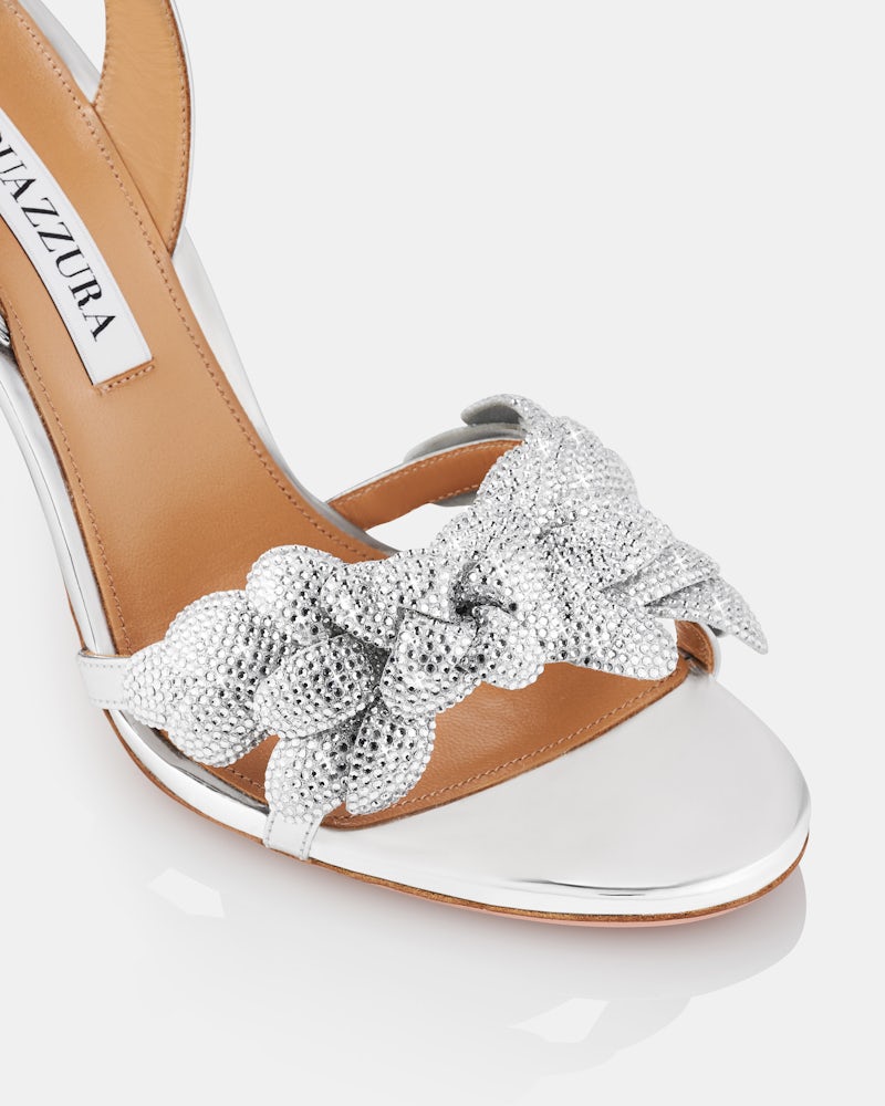 Galactic Flower Sandal 95 SILVER Aquazzura@ Official