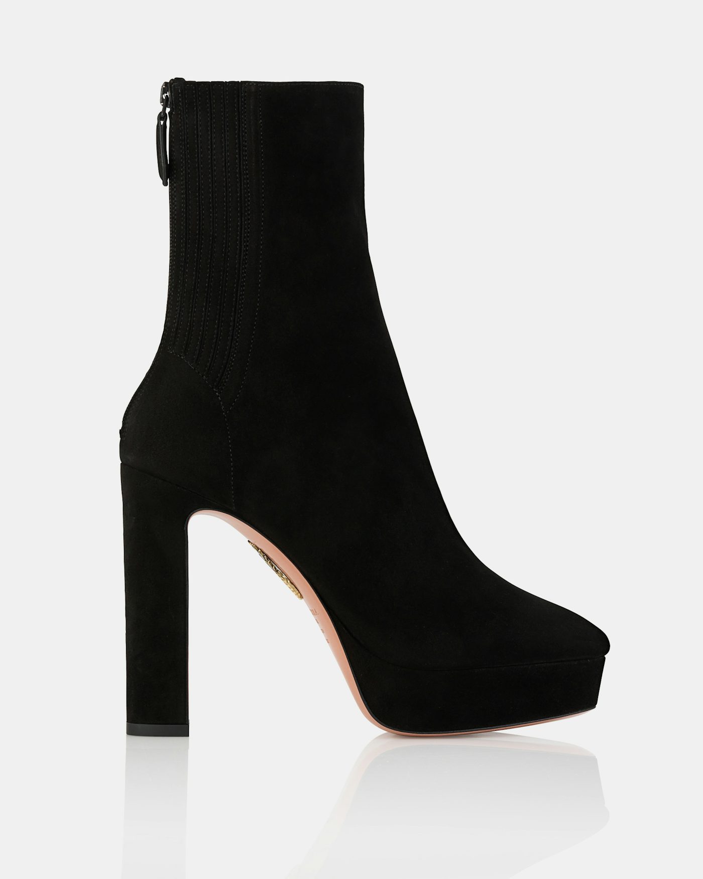 Martine Bootie Plateau 110 BLACK Aquazzura@ Official