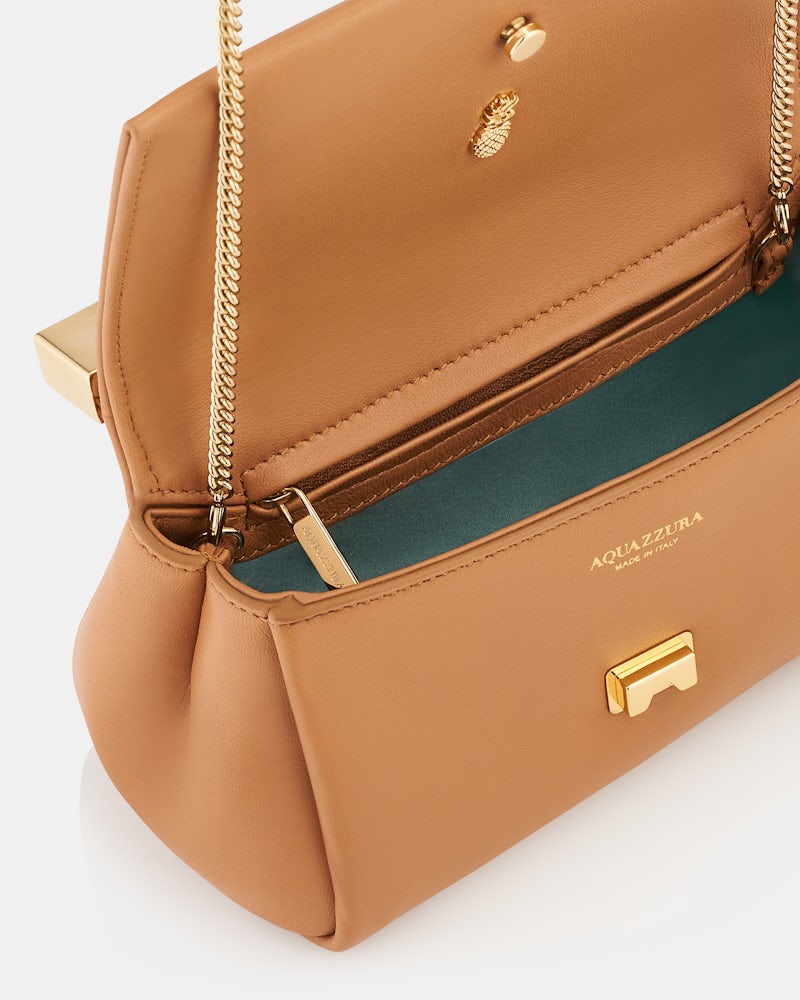 Mini Twist Clutch BROWN Aquazzura@ Official