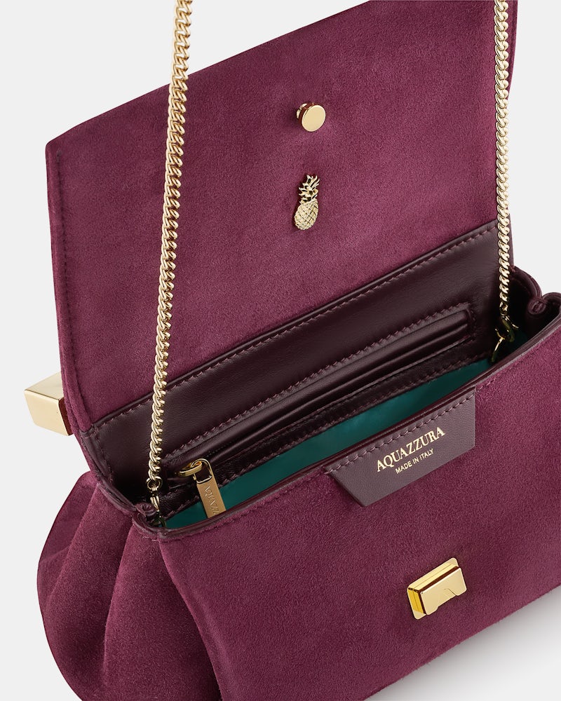 Mini Twist Clutch BORDEAUX Aquazzura@ Official