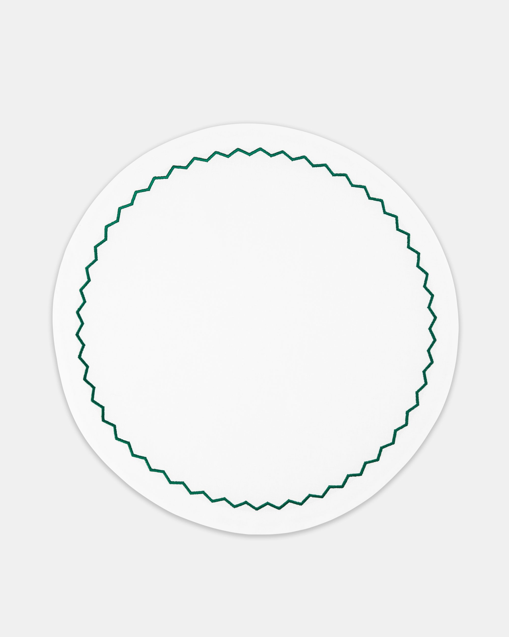 Portofino Round Placemat GREEN Aquazzura@ Official