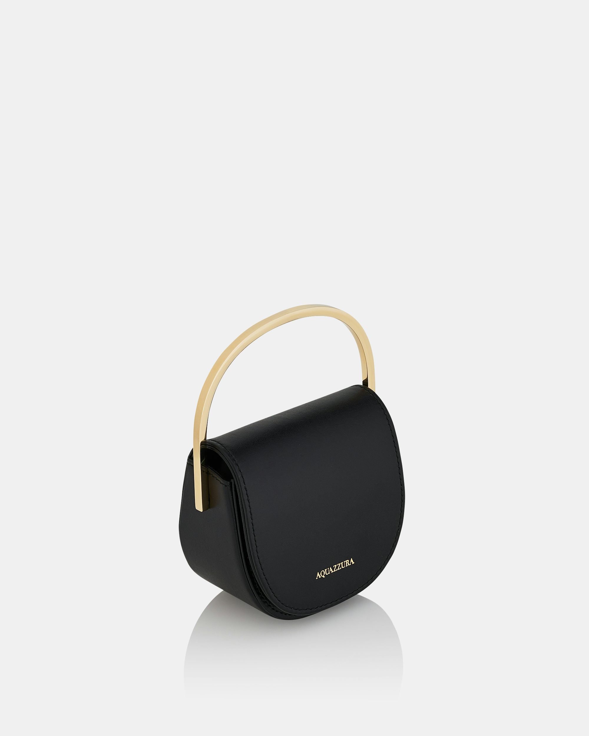 Purist Micro Handbag BLACK Aquazzura@ Official
