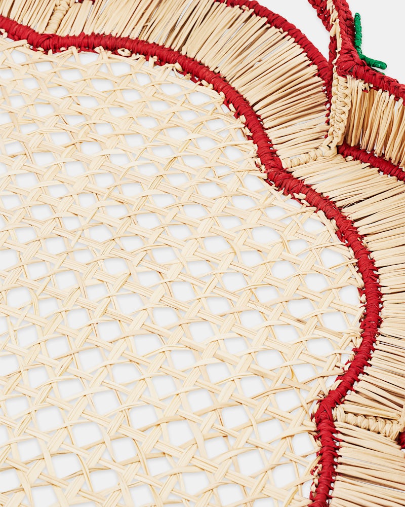 Rafia Tray RED Aquazzura@ Official