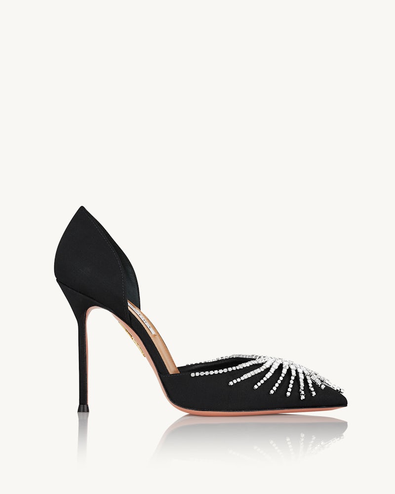 Sunshine Pump 105 BLACK Aquazzura@ Official