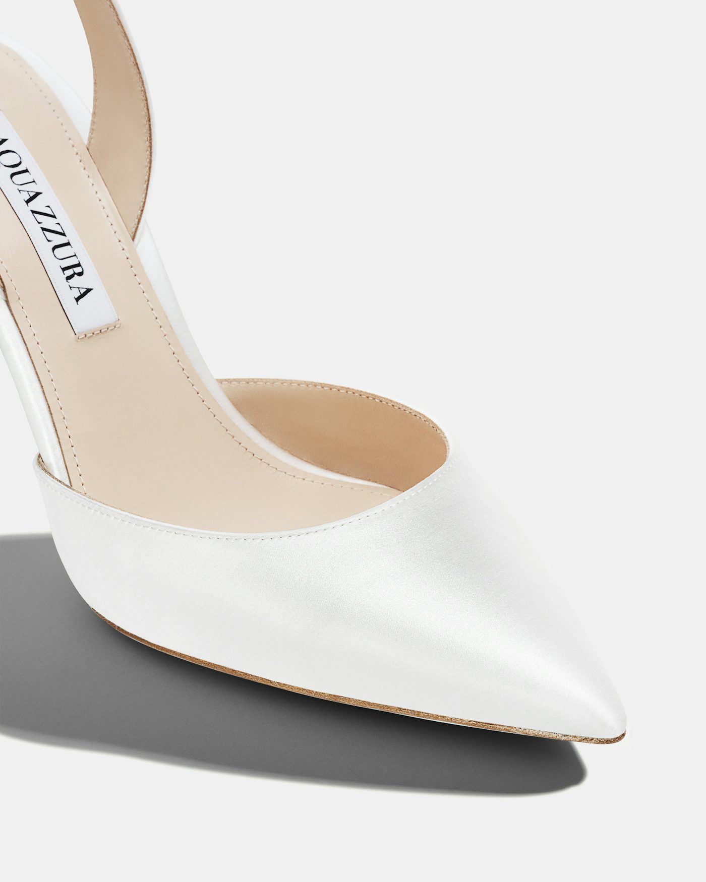 white open toe pumps