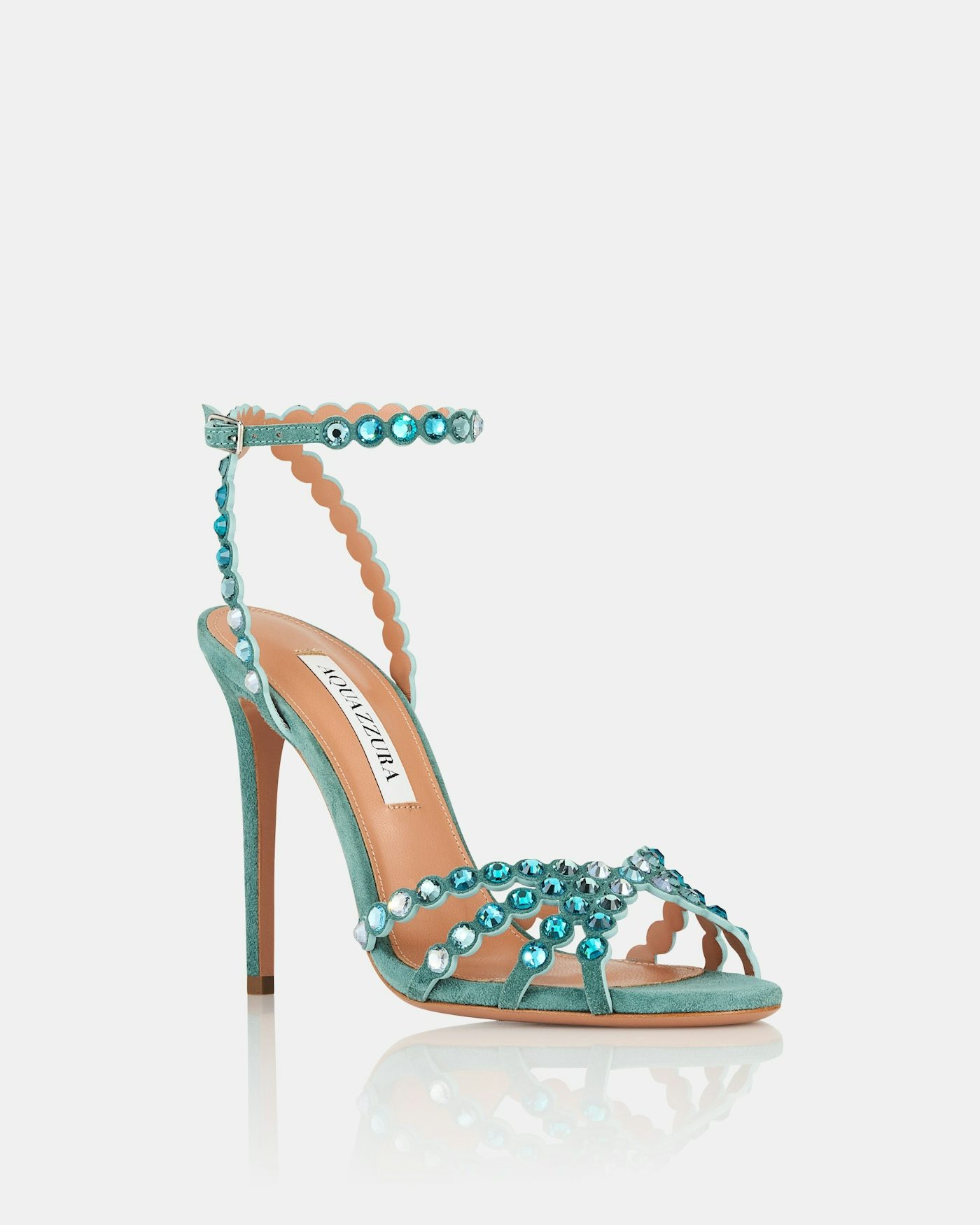 Tequila Sandal 105 TURQUOISE Aquazzura@ Official