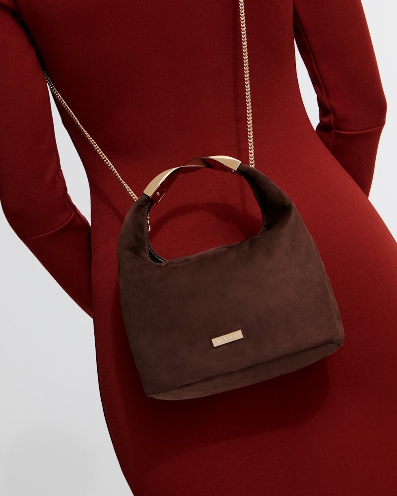 Twist Mini Hobo BROWN Aquazzura@ Official