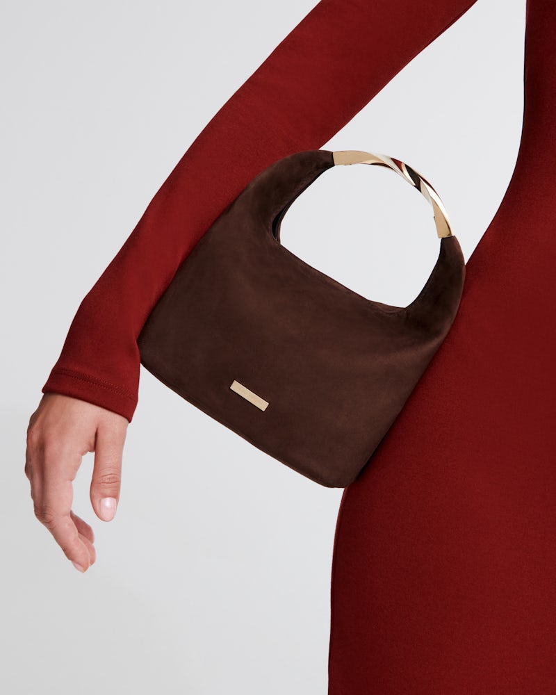 Twist Mini Hobo BROWN Aquazzura@ Official