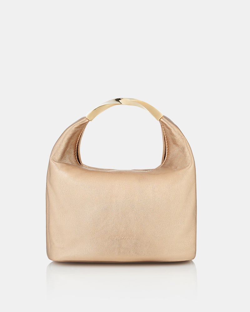 Twist Mini Hobo ROSE GOLD Aquazzura@ Official