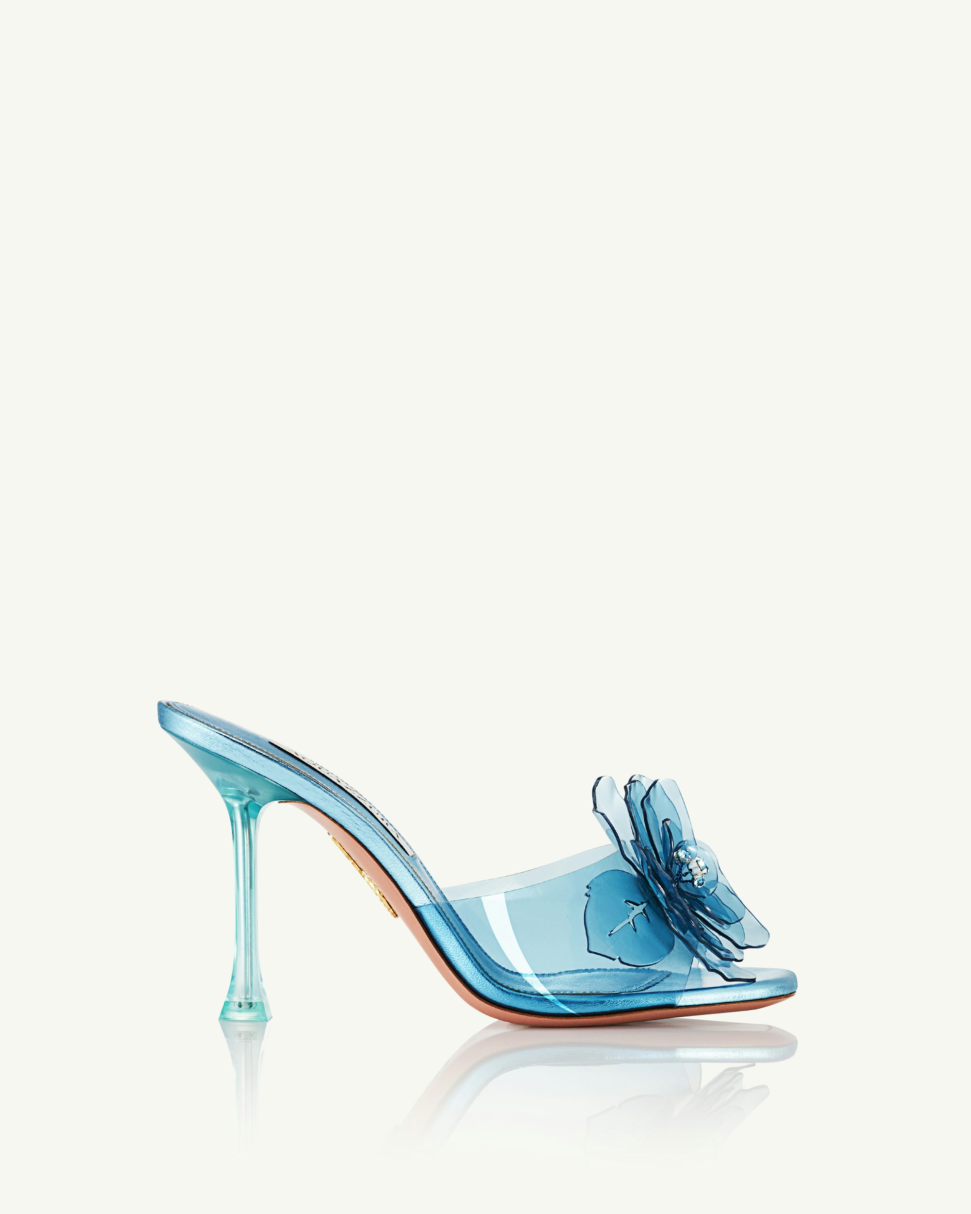 Zsa Zsa Mule 95 BLUE Aquazzura@ Official