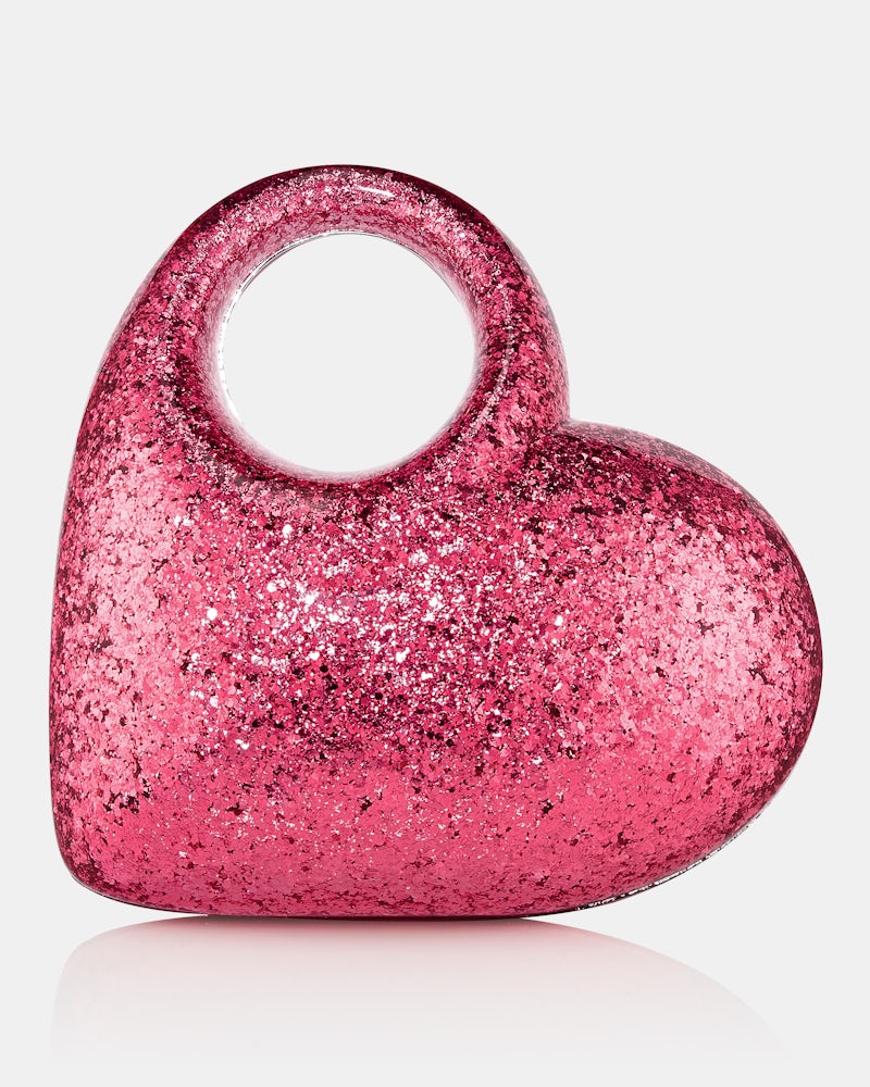 Heart Clutch FUCHSIA Aquazzura@ Official
